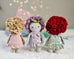 Mini Flower Carnation Doll - PDF sewing pattern and tutorial – Petras ...