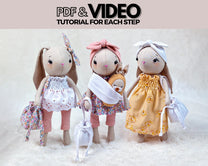 Bunny Mom and Baby - sewing pattern and tutorial – Petras Wonderland