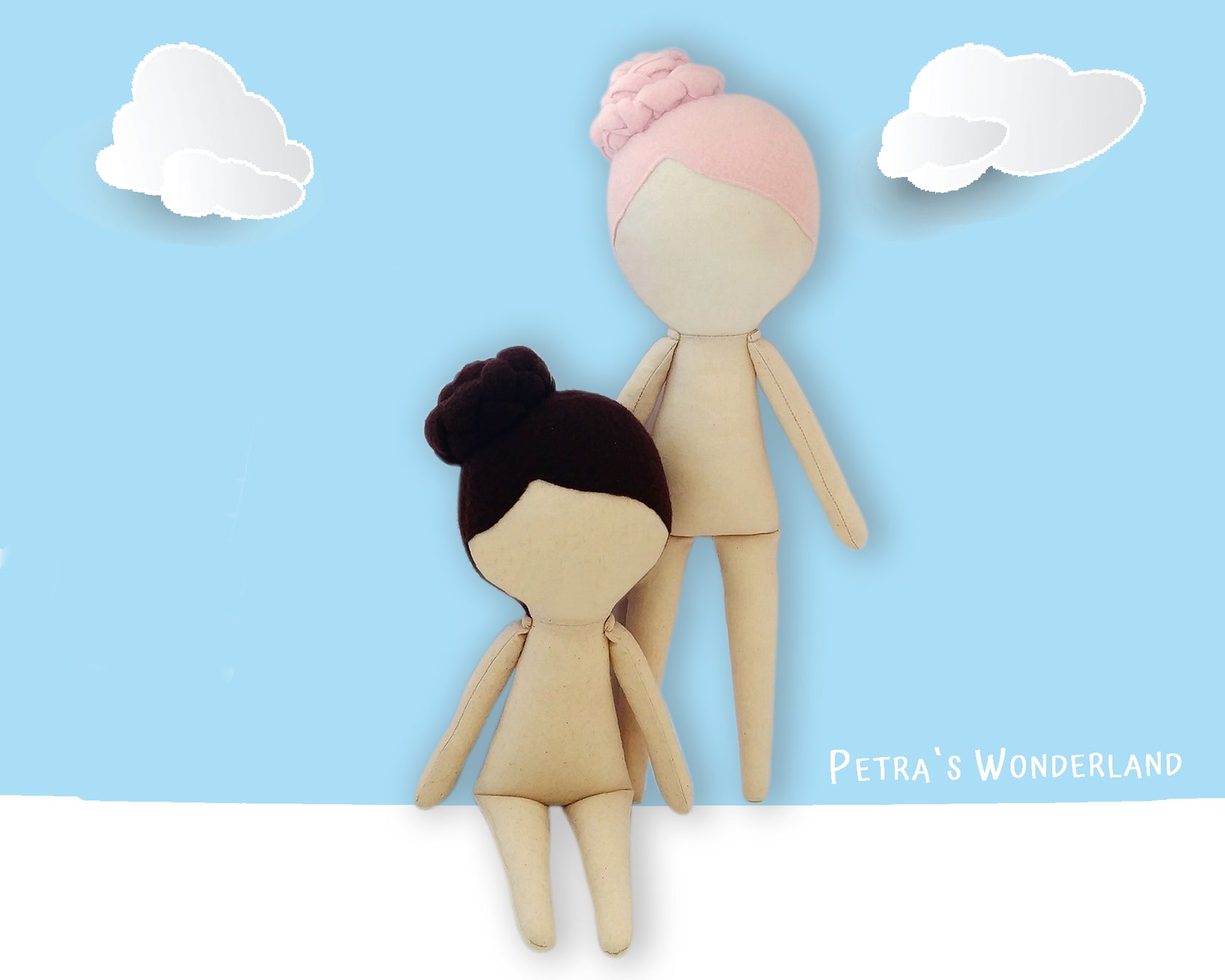 Anny Doll Body 18 inch - PDF sewing pattern and tutorial – Petras ...