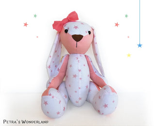 Memory Bunny - PDF sewing pattern and tutorial – Petras Wonderland