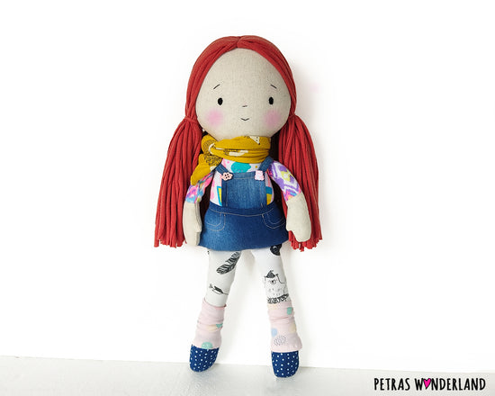 Memory Dolls Girls - PDF sewing pattern and tutorial – Petras Wonderland