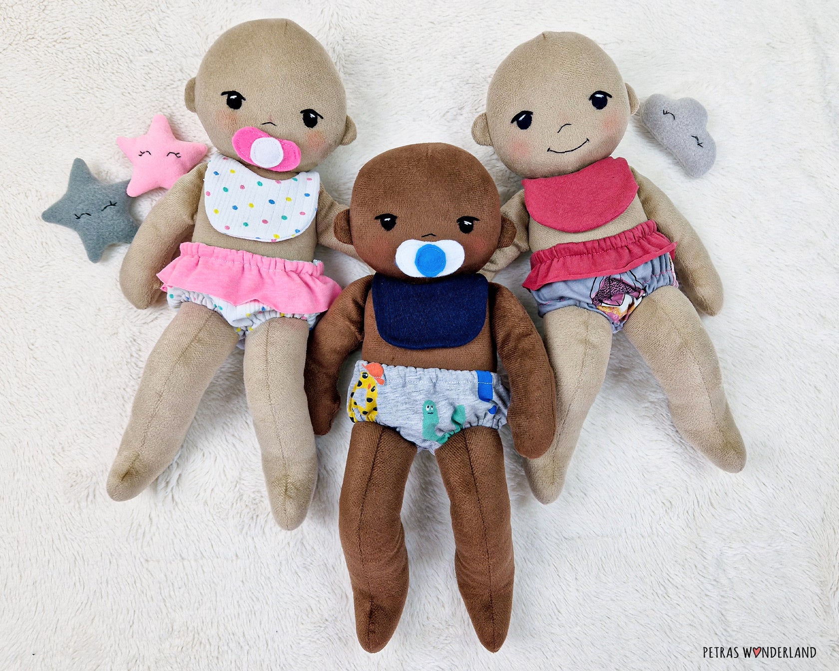 Baby Doll 15 inch - sewing pattern and tutorial – Petras Wonderland