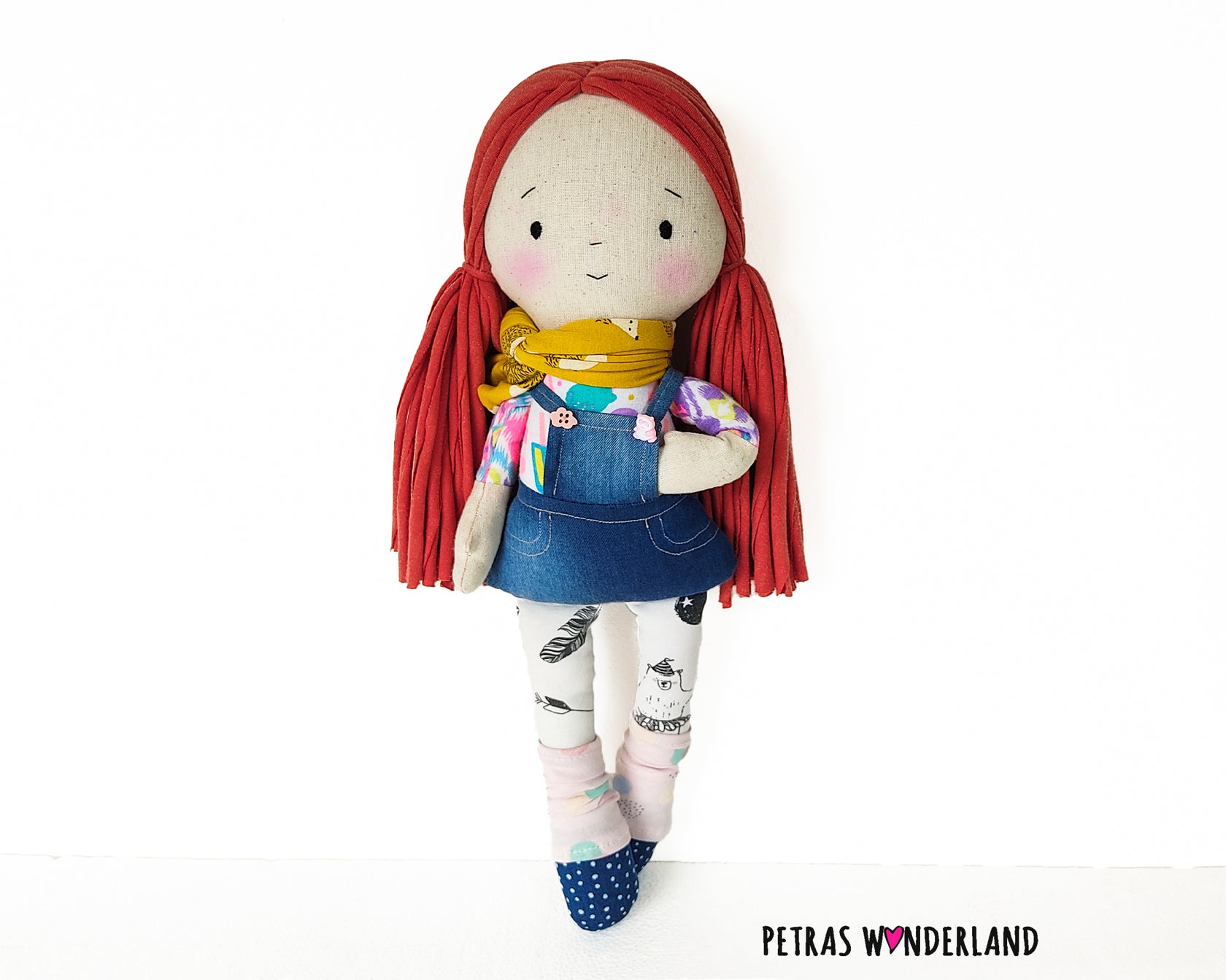 Memory Dolls Girls - PDF sewing pattern and tutorial – Petras Wonderland